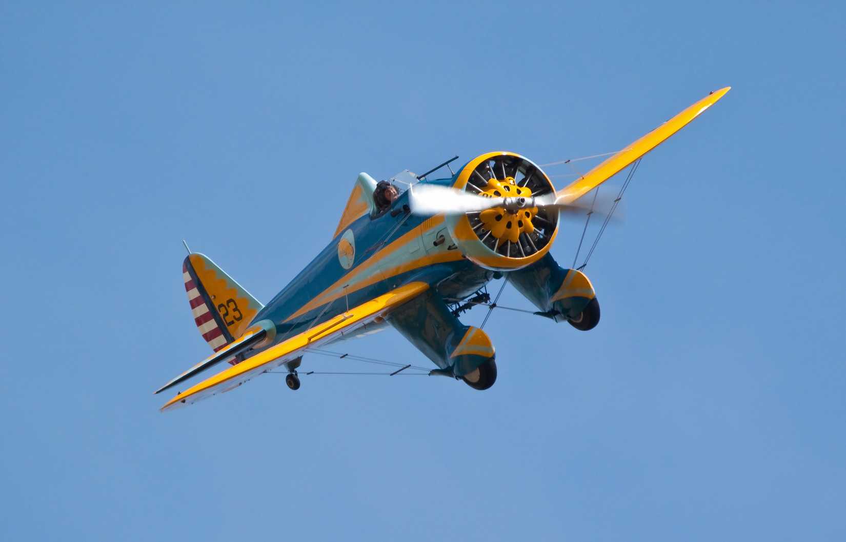 The Last Fixed-Gear Monoplane Fighter In America Still Flying