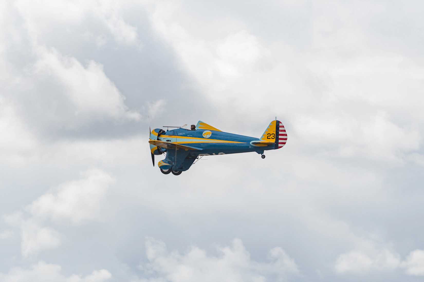 The Last Fixed-Gear Monoplane Fighter In America Still Flying