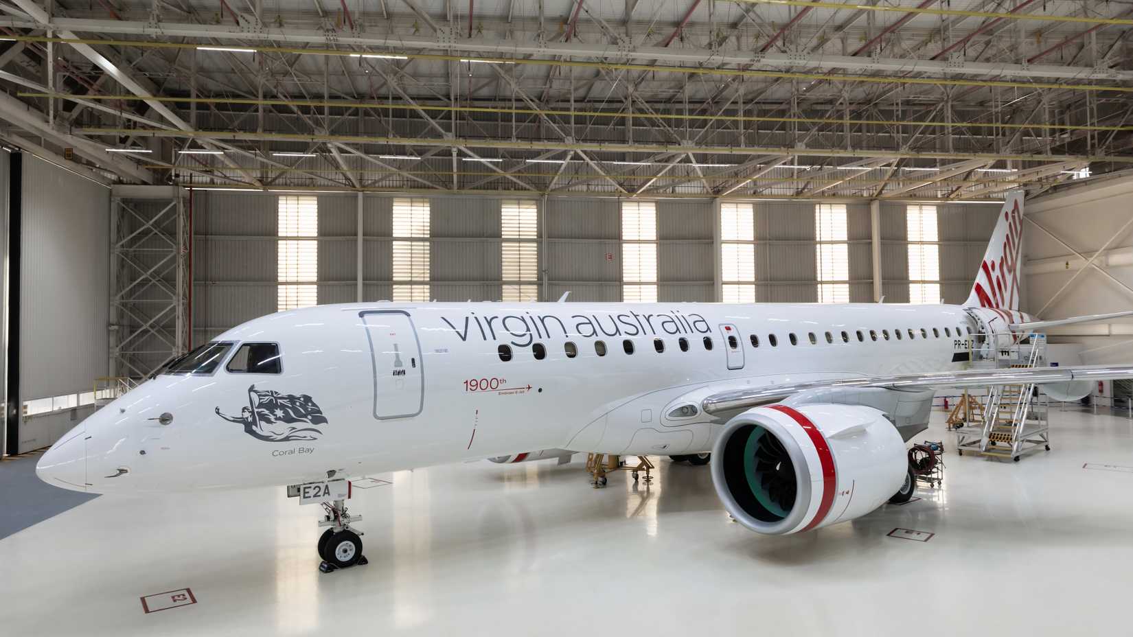 Virgin Australia's First Embraer E190-E2 Arrives In Perth After Epic Delivery Flight
