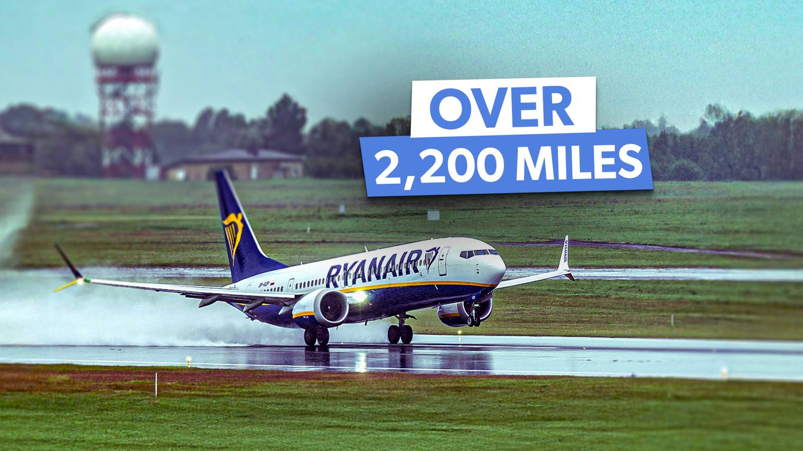 Ryanair's Longest Nonstop Route With The Boeing 737 MAX 8-200 In 2025