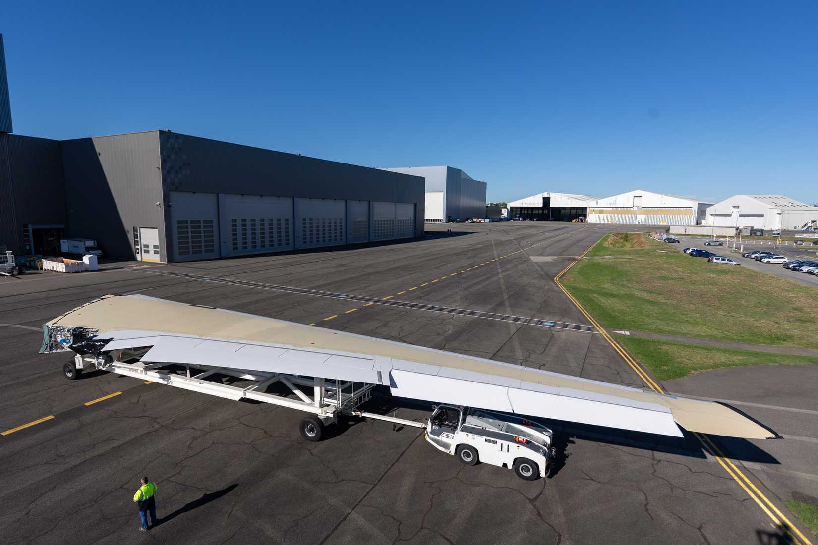 1st Airbus A350F Aft Fuselage Arrives At Final Assembly Line In Toulouse