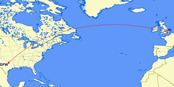 American Airlines’ Longest Nonstop Routes With The Boeing 777-300ER In 2025
