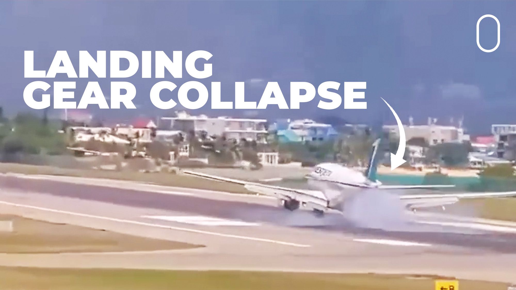 WestJet Boeing 737-800 Damaged After Landing Gear Collapses During ...