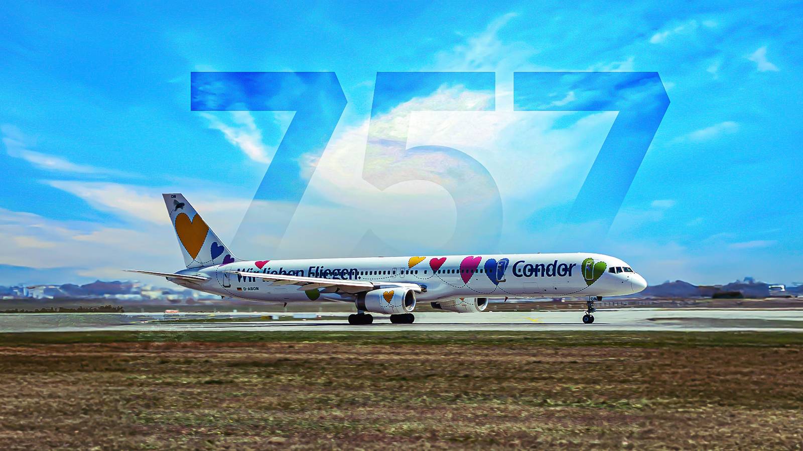 Condor Retires Famous 'Wir Lieben Fliegen' Boeing 757-300