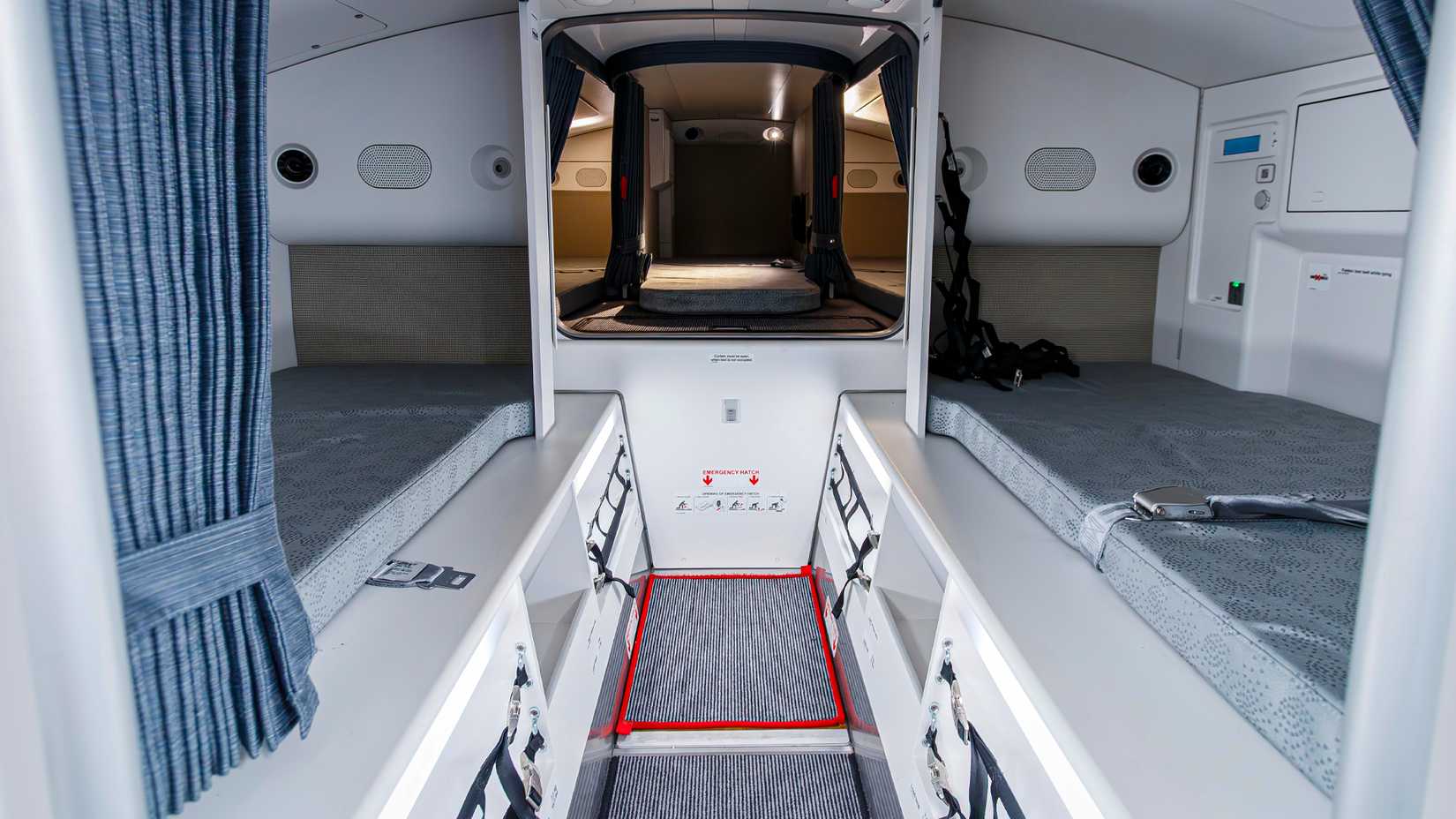 How Cabin Crew Rest & Sleep On Transoceanic Flights