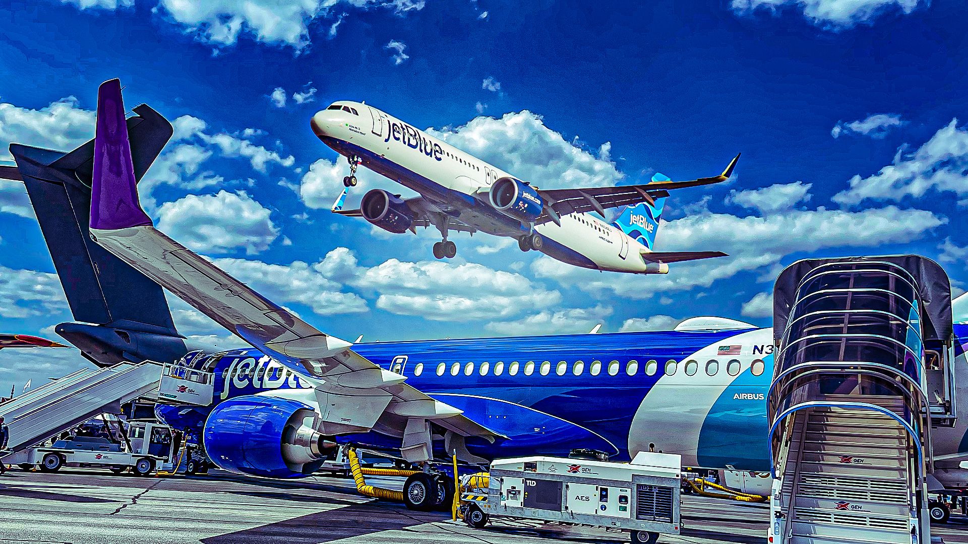 Standing Out From The Crowd: The Story Of JetBlue's Red A320