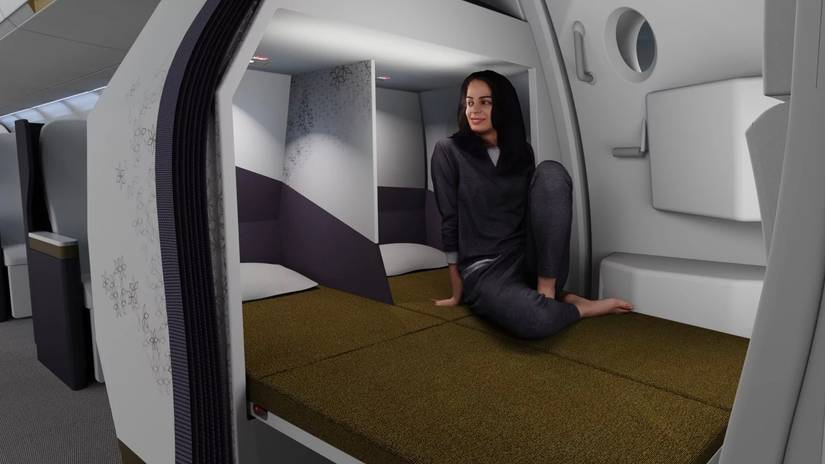 How Cabin Crew Rest & Sleep On The Airbus A321XLR