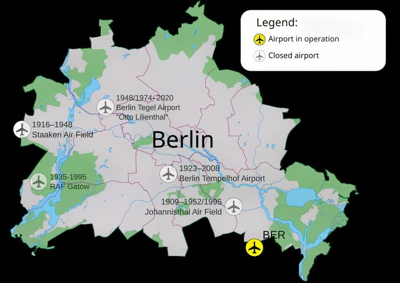 Why Berlin Once Had 4 Airports & Why Only 1 Survives Today