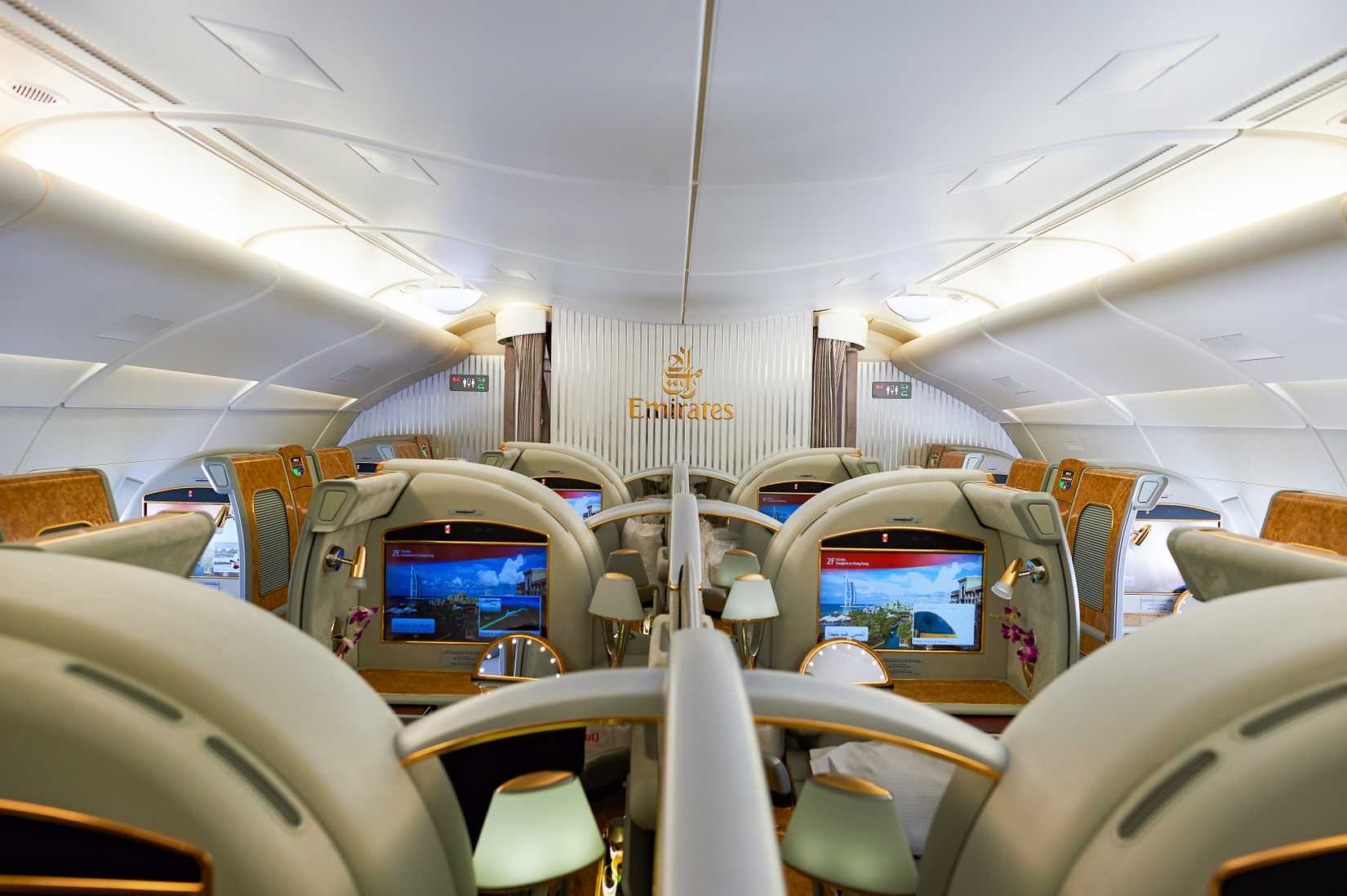 Why Emirates' Airbus A380 Has Such An Insane Upper Deck Layout