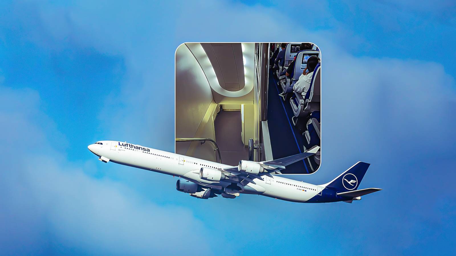 Why Does Lufthansa's A340-600 Have Restrooms In The Cargo Hold?