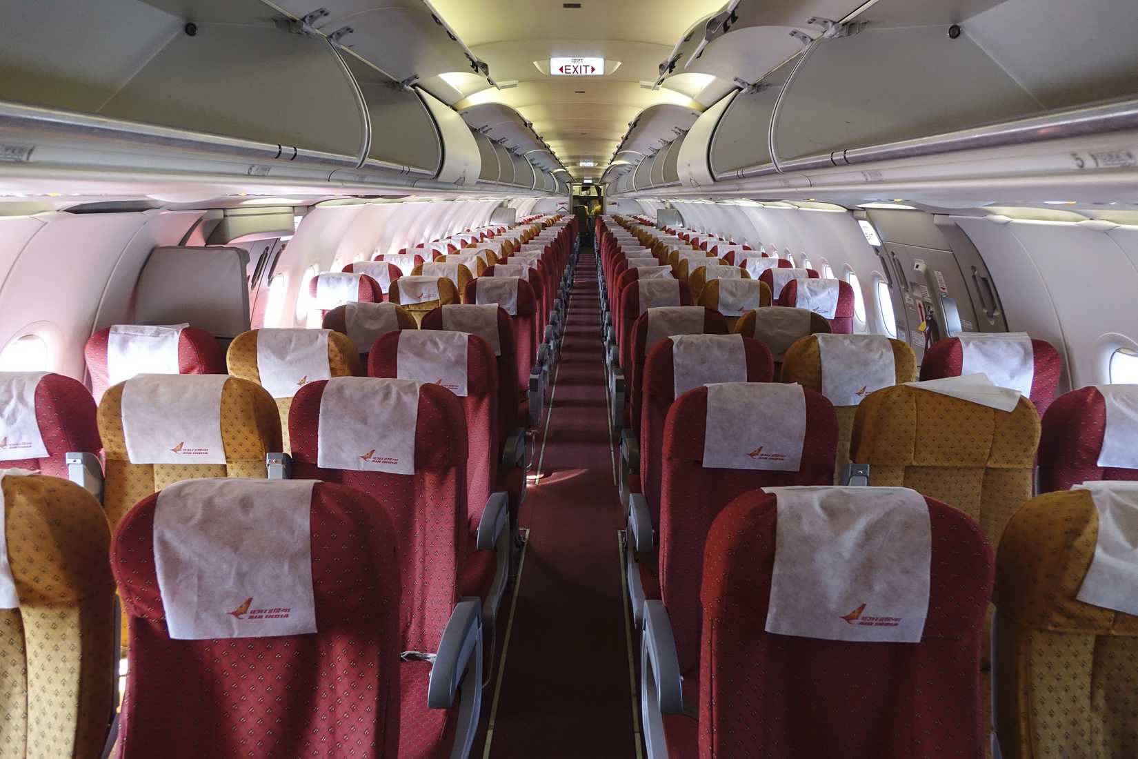 Air India Airbus A319 Seat Map: Cabin Layout and Seat Dimensions