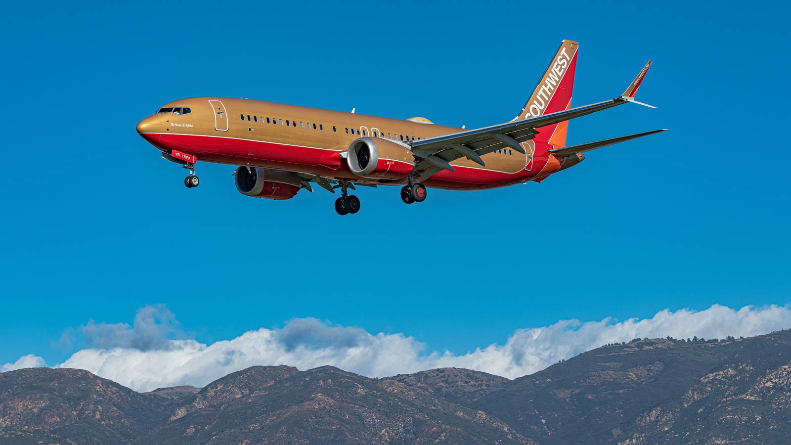 Change My Mind: Southwest's Gold Boeing 737 MAX Has The Best Retro ...