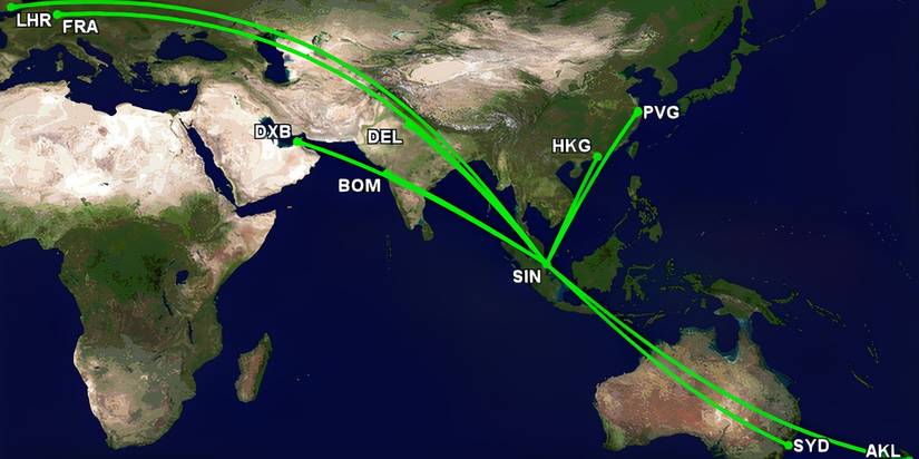 Singapore Airlines' 9 Unmissable Airbus A380 Routes: Where To Fly In 2026