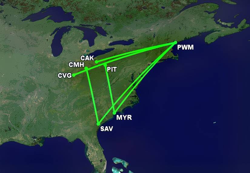 Breeze Airways Just Added 6 New Routes: Full List & Map