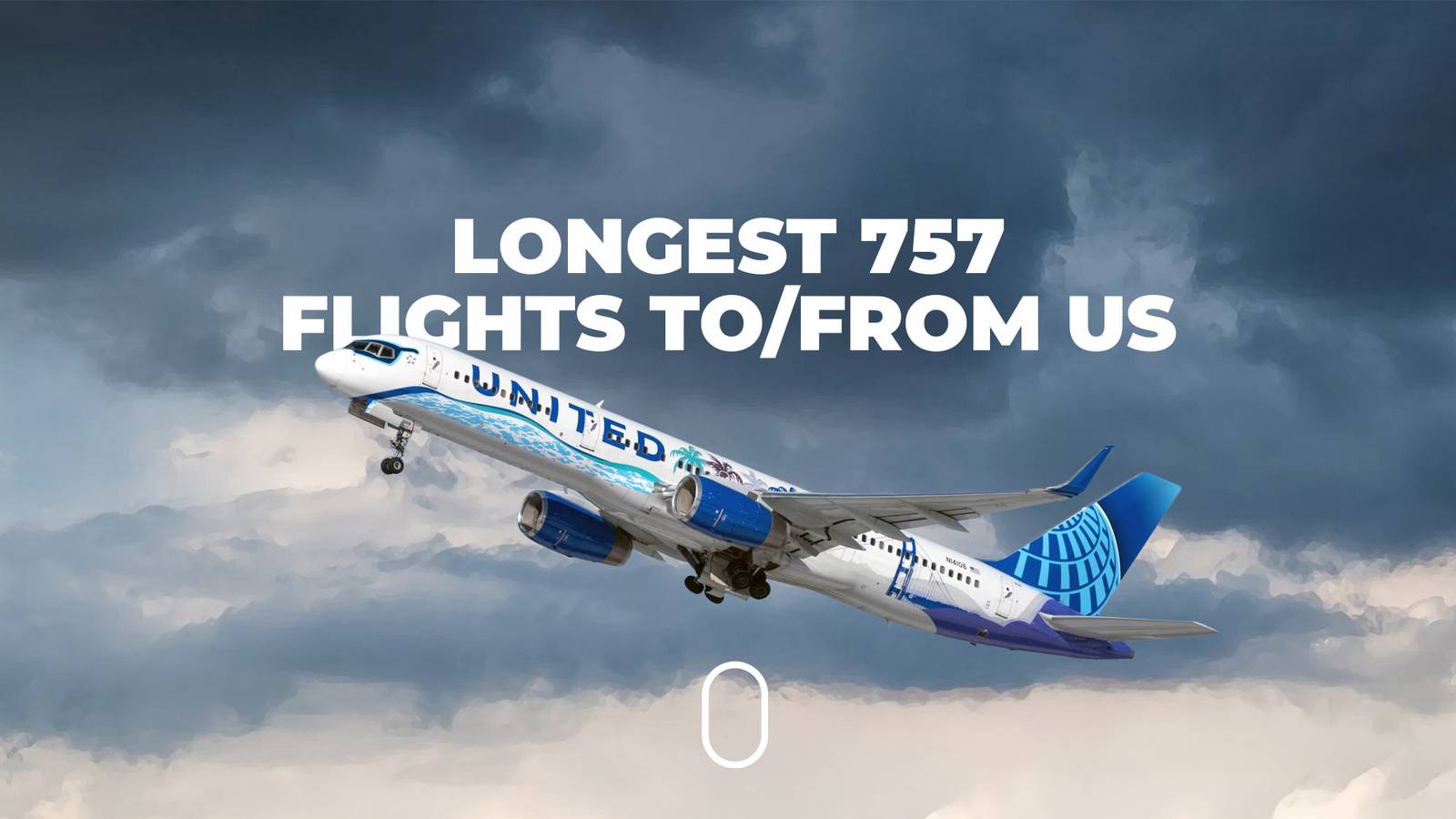 9 Hours On A Single Aisle: The US's 10 Longest Transatlantic Boeing 757 ...