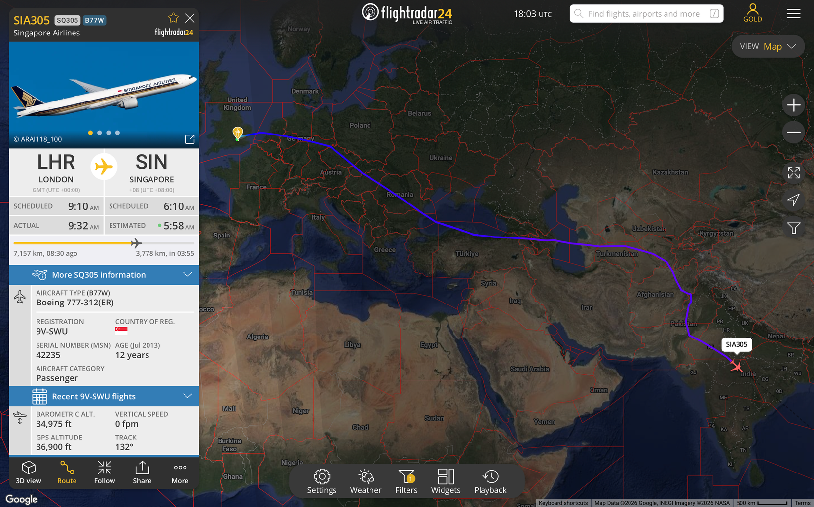 Fuel & Flight-Paths: The Hidden Cost Of Avoiding Hostile Airspace