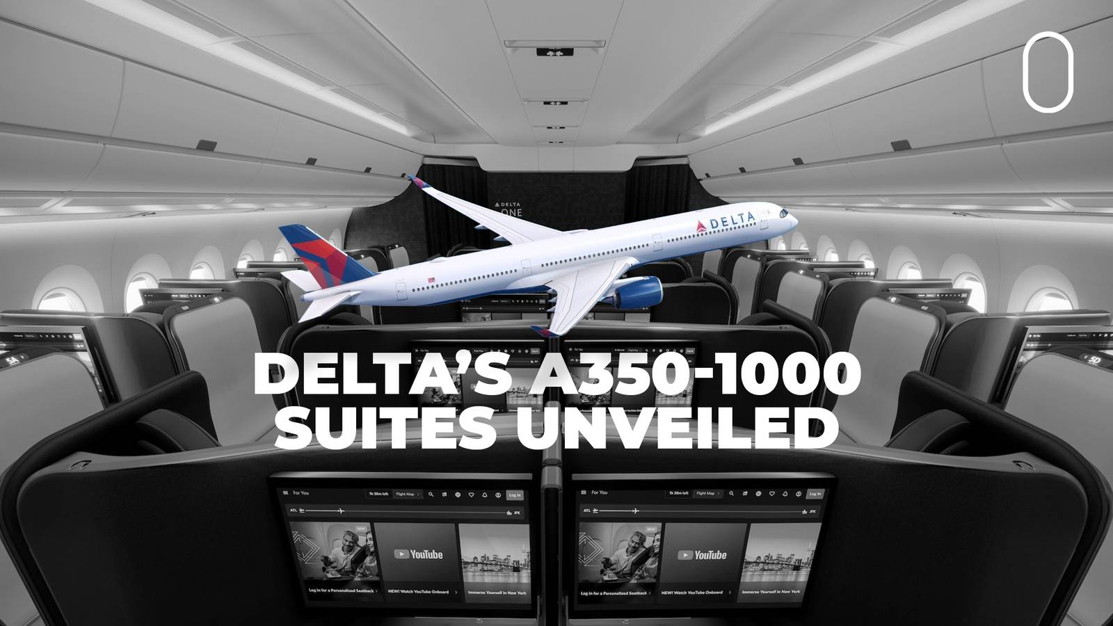 Unveiled: The New Delta One Suite For The Airbus A350-1000 And A330ceo