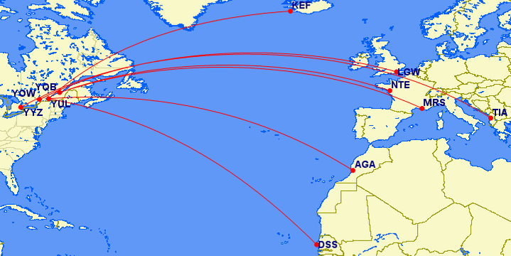 Air Transat's Massive Expansion: 8 New Transatlantic Routes [Full List]
