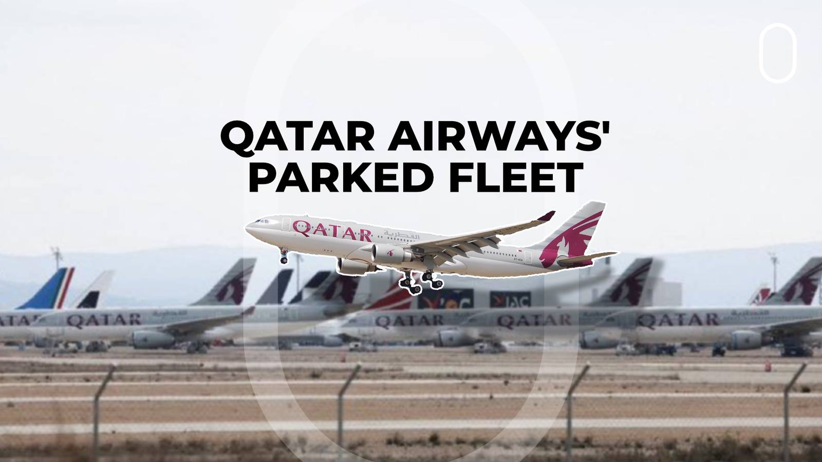 20% Of Qatar Airways' Fleet 'Grounded'? Which Aircraft Are Stored Where