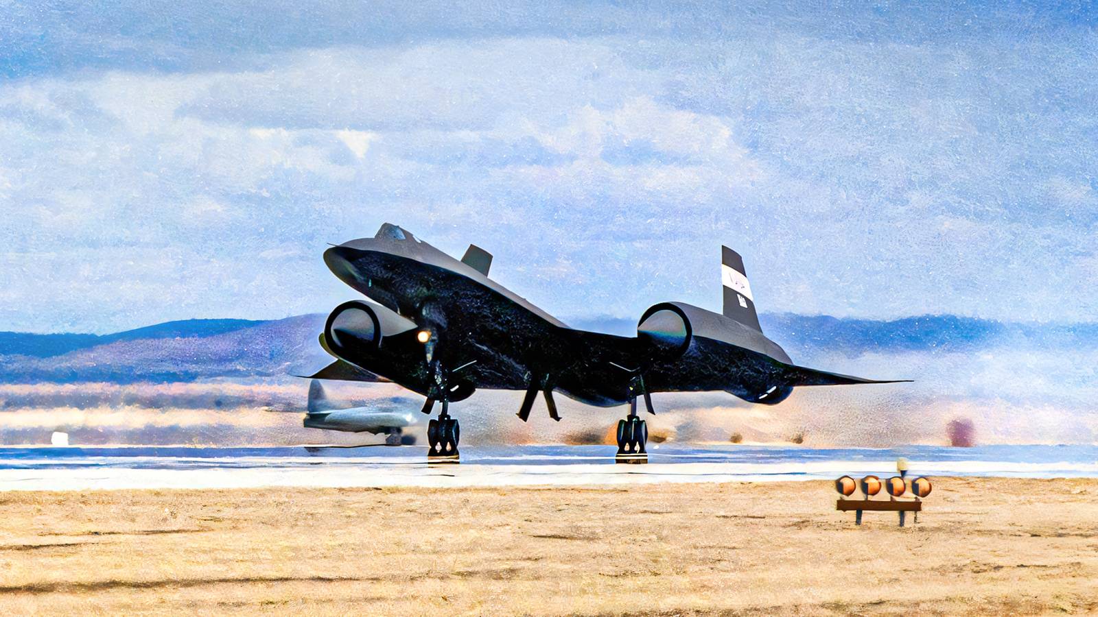 Why The SR-71 Blackbird's Silver Tires Wore Out Faster Sitting Still ...